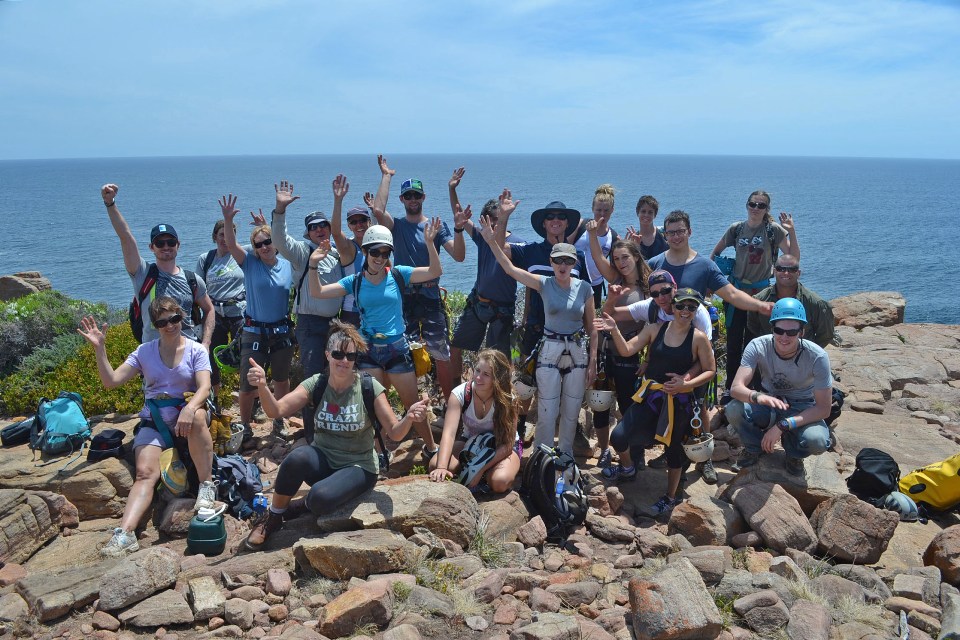 Abseiling adventure gang | Friends Of Adventure